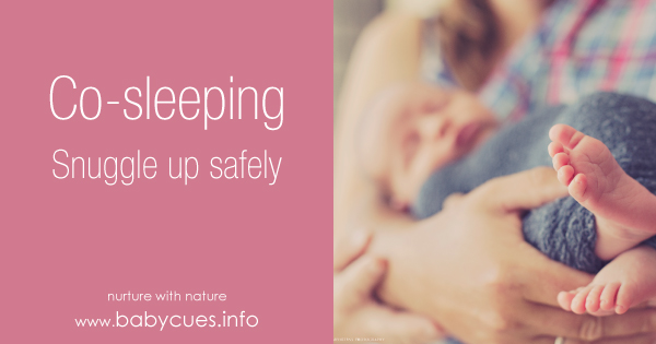 Co-sleeping - snuggle up safely